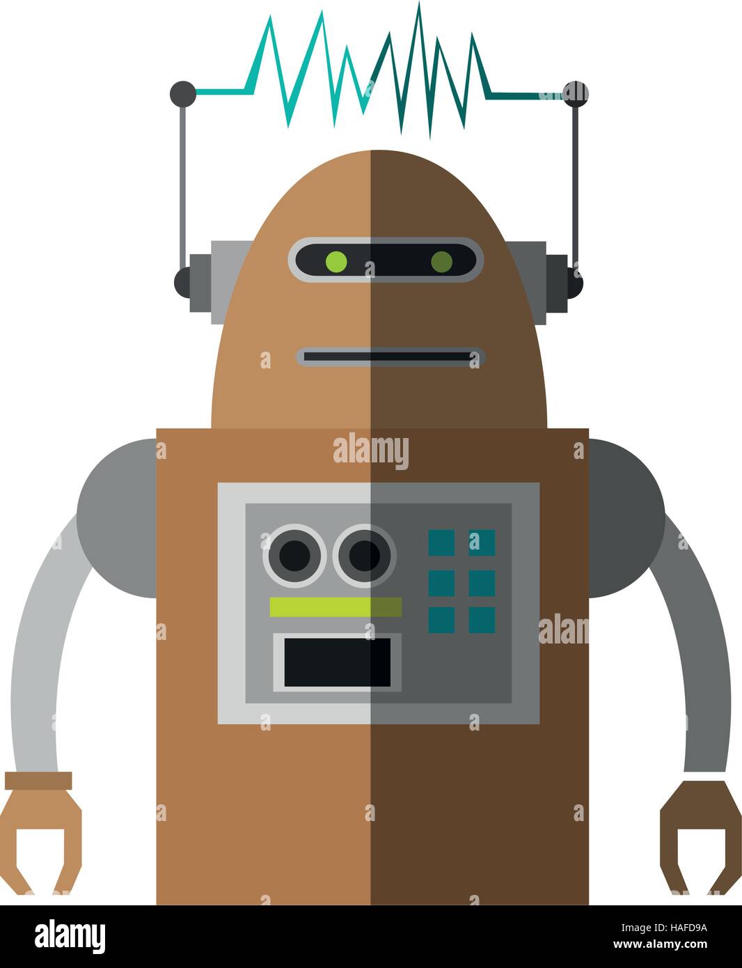 Isolated robot cartoon design Stock Vector Image & Art - Alamy