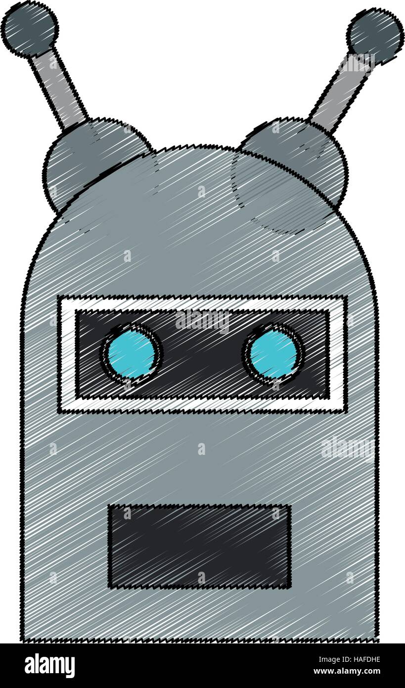 Isolated robot cartoon design Stock Vector Image & Art - Alamy