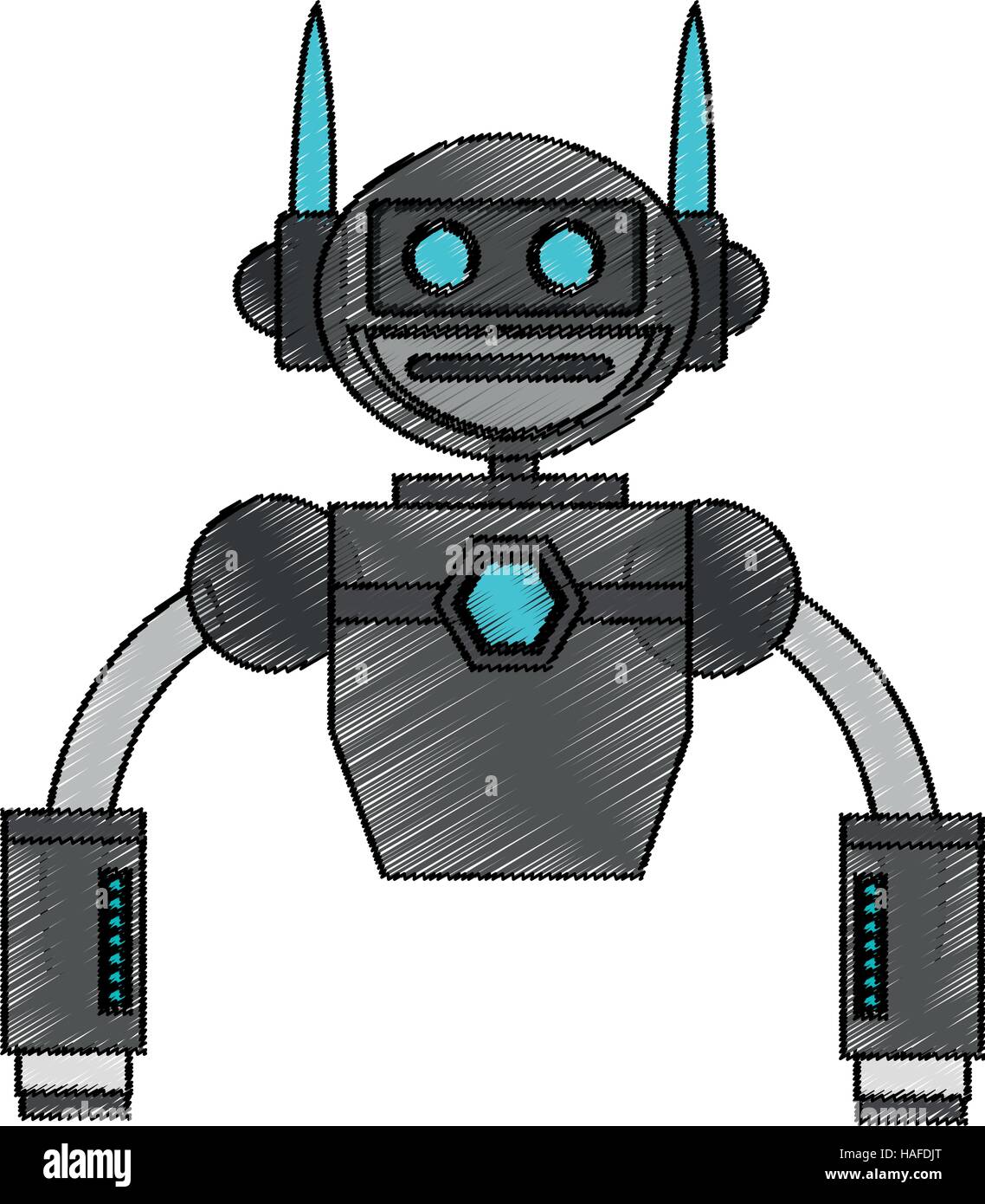 Isolated robot cartoon design Stock Vector Image & Art - Alamy