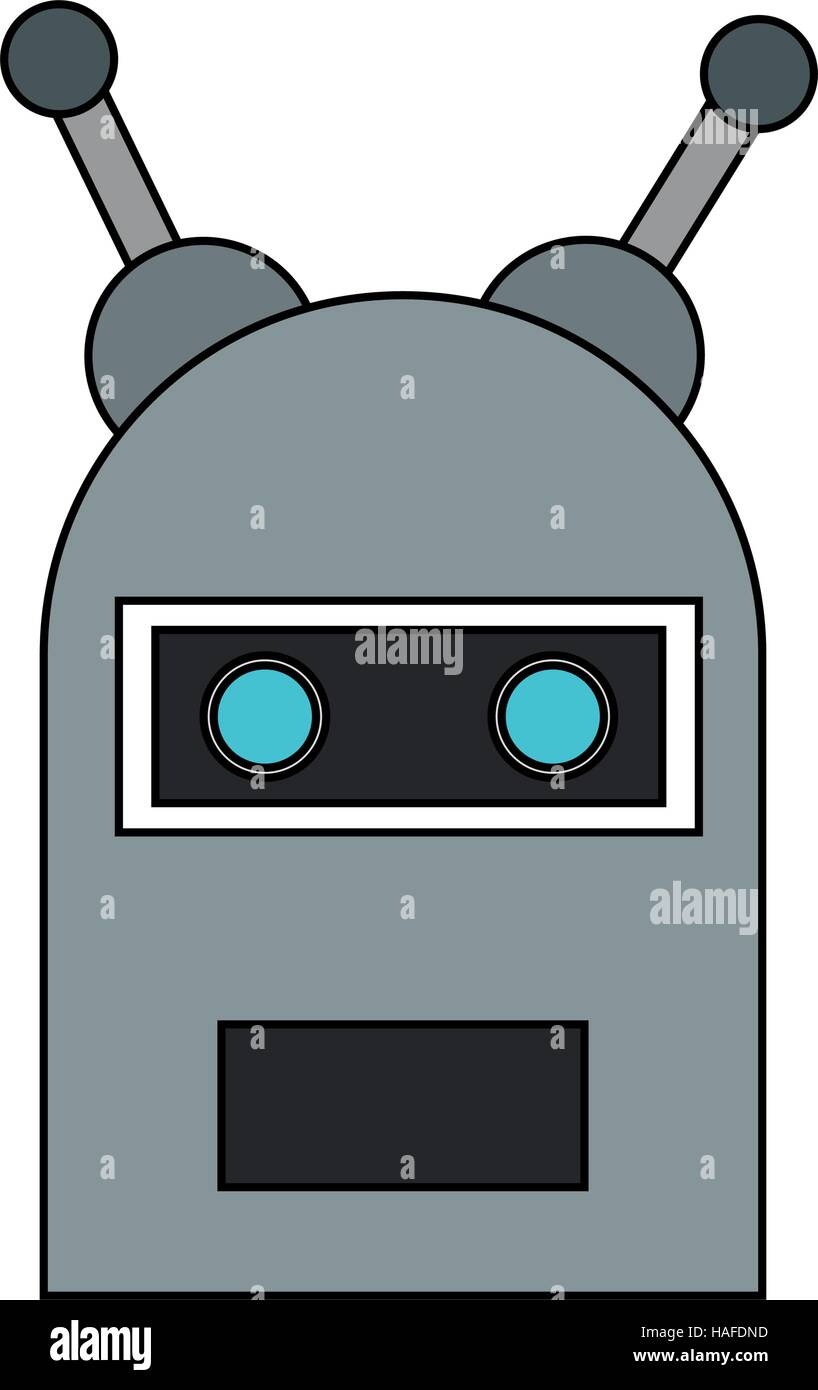 Isolated robot cartoon design Stock Vector Image & Art - Alamy