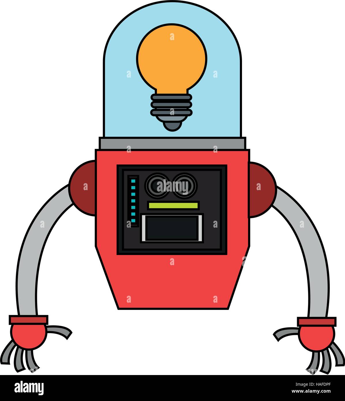 Isolated robot cartoon design Stock Vector Image & Art - Alamy