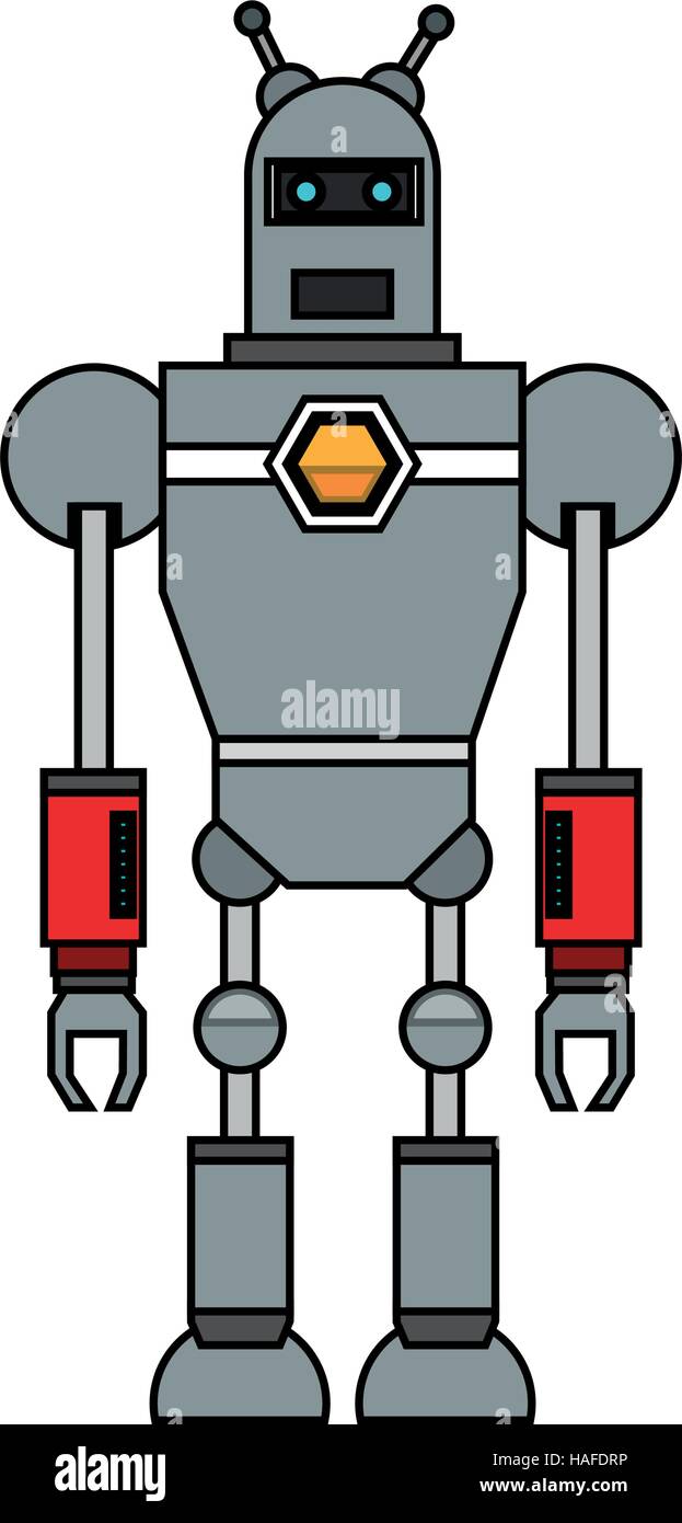 Isolated robot cartoon design Stock Vector Image & Art - Alamy