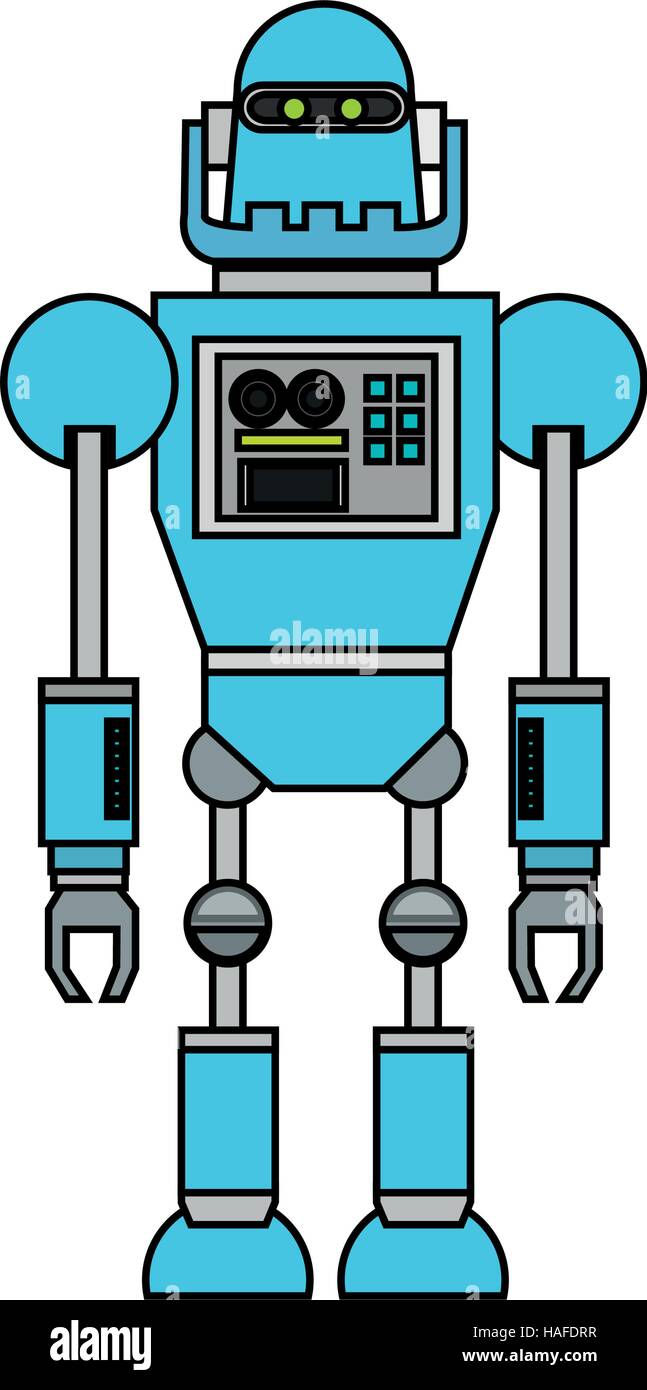 Isolated robot cartoon design Stock Vector Image & Art - Alamy