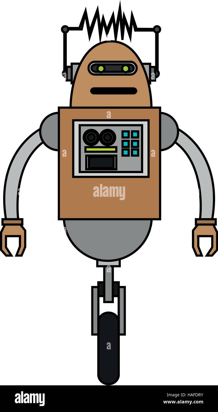 Isolated robot cartoon design Stock Vector Image & Art - Alamy