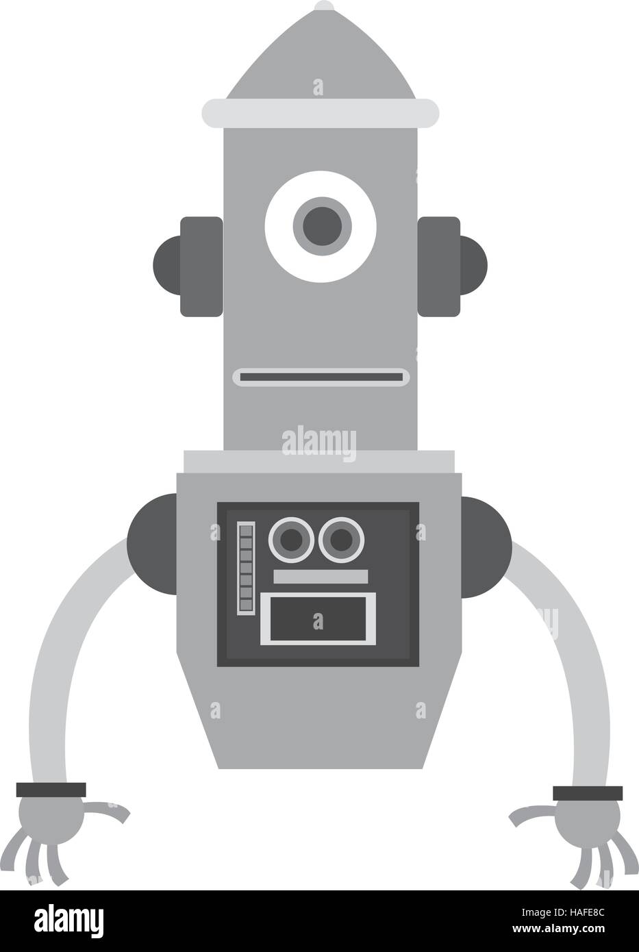 Isolated robot cartoon design Stock Vector Image & Art - Alamy