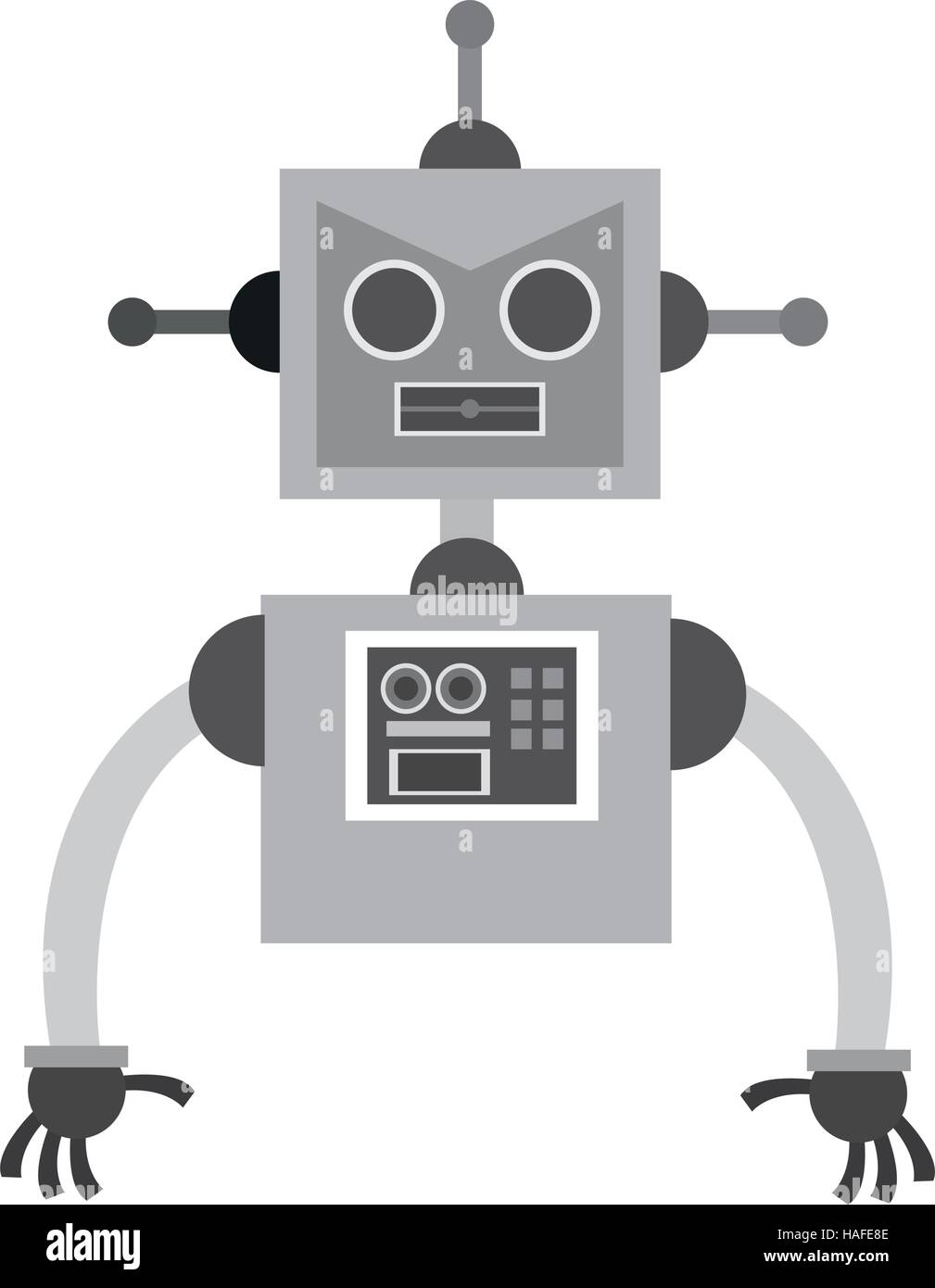 Isolated robot cartoon design Stock Vector Image & Art - Alamy