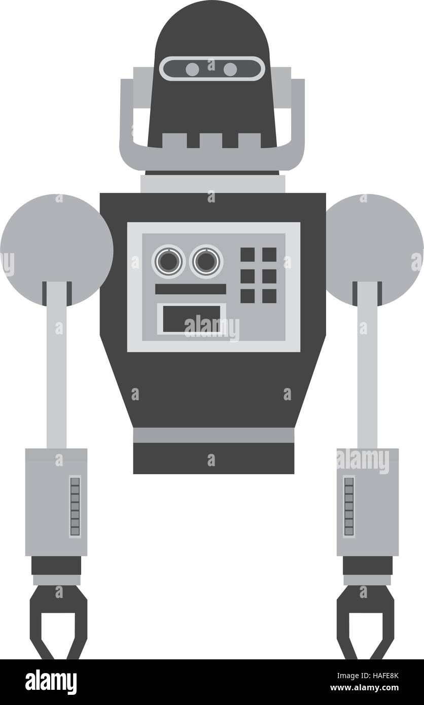Isolated robot cartoon design Stock Vector Image & Art - Alamy
