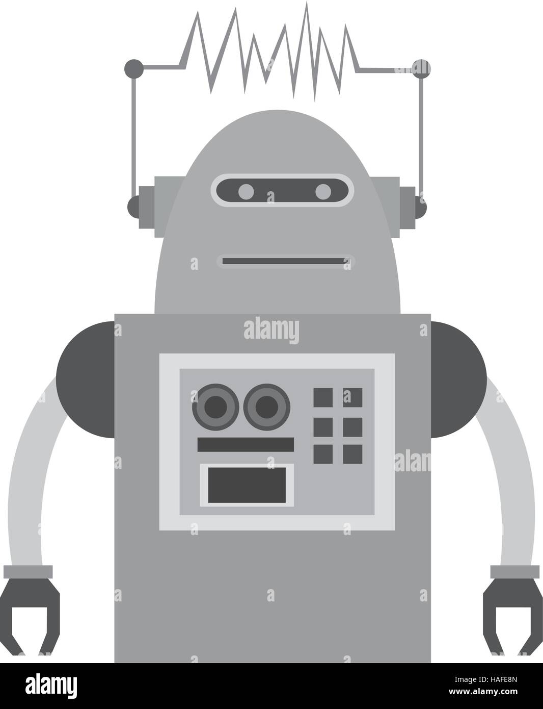 Isolated robot cartoon design Stock Vector Image & Art - Alamy