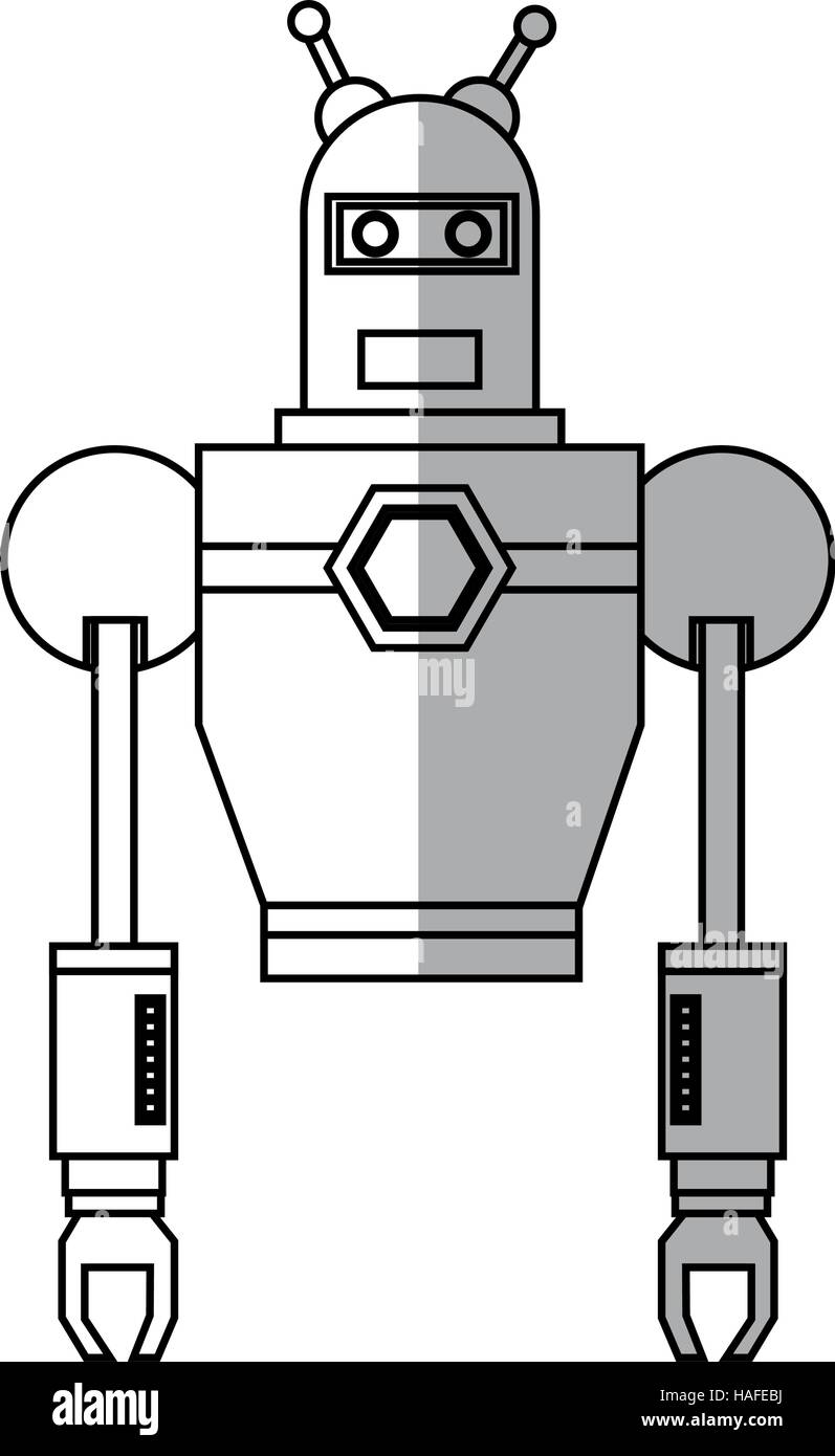 Isolated robot cartoon design Stock Vector Image & Art - Alamy