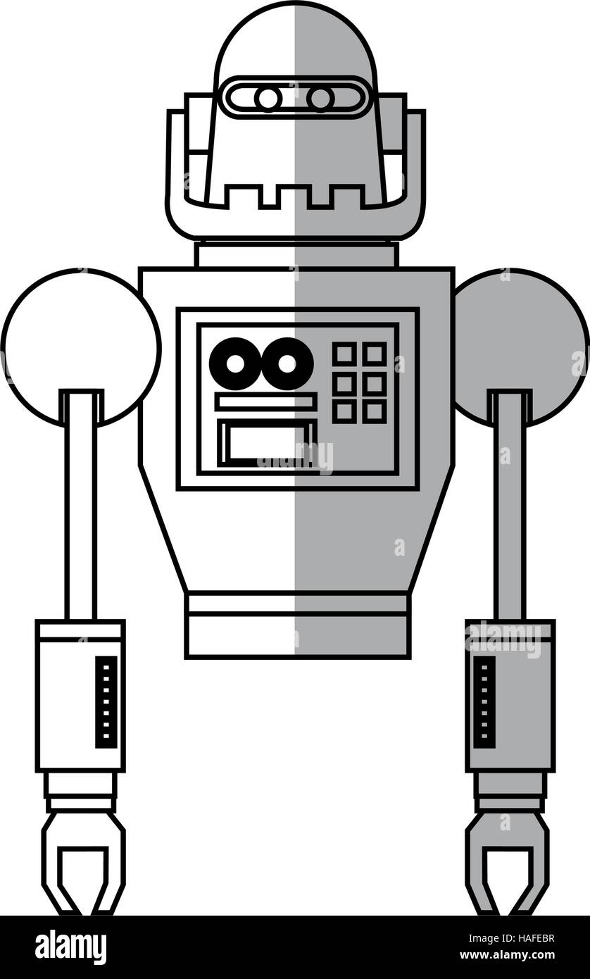 Isolated robot cartoon design Stock Vector Image & Art - Alamy