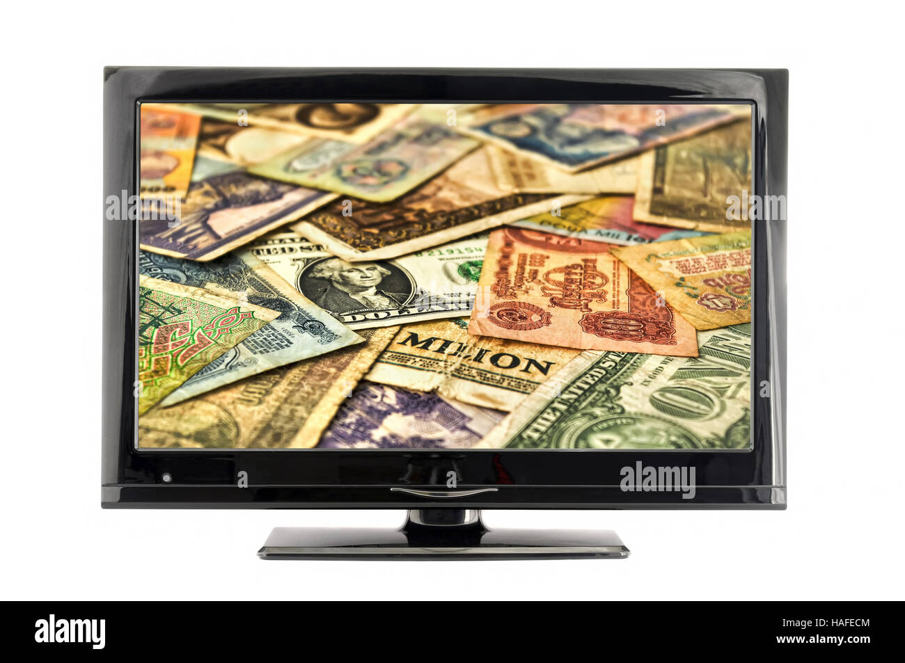 money on screen concept Stock Photo - Alamy