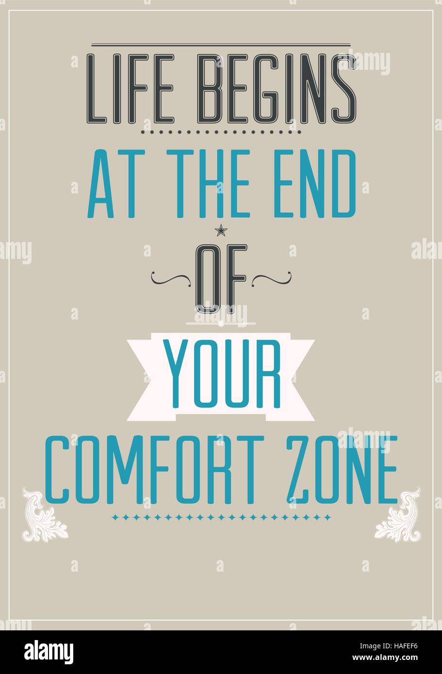 Poster with motivational slogan Stock Vector Image & Art - Alamy