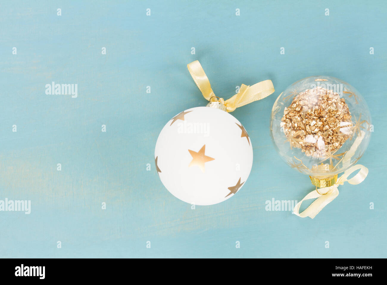 Blue and white christmas Stock Photo - Alamy