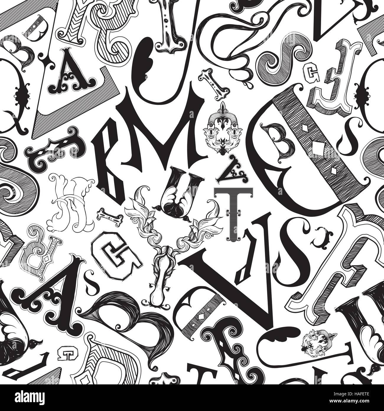 Alphabet letters in a square Stock Vector Images - Alamy