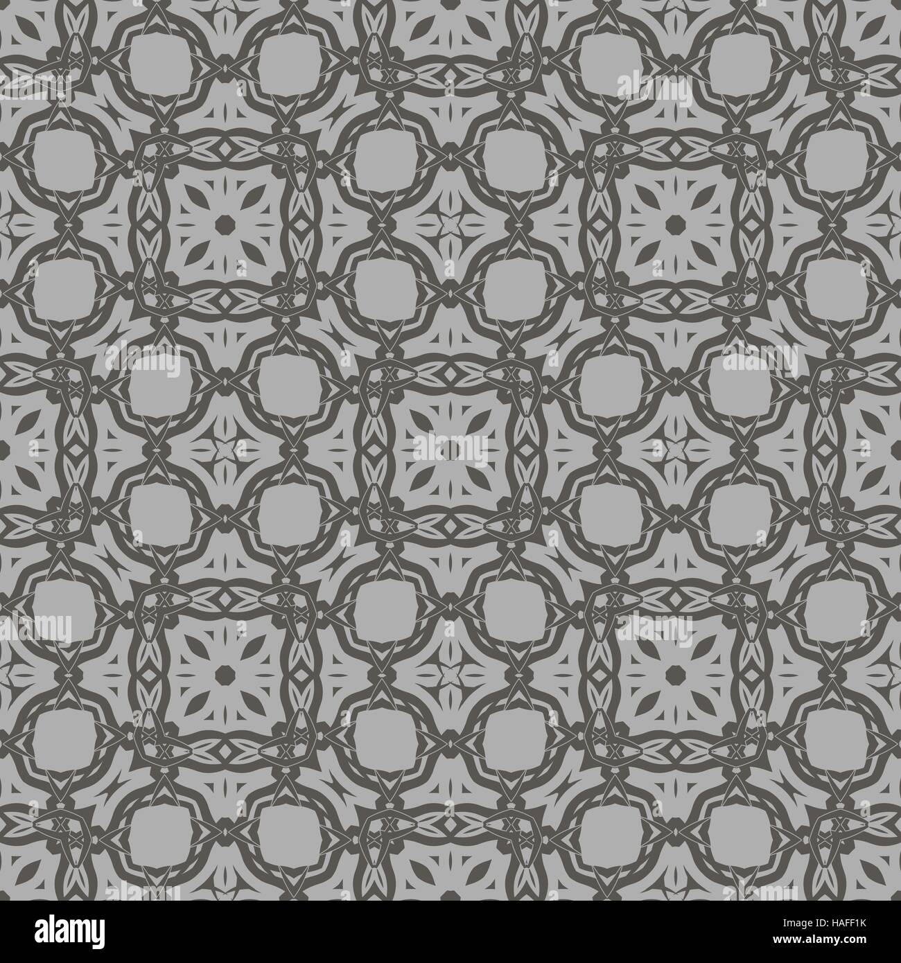 Grey Ornamental Seamless Line Pattern Stock Vector Image & Art - Alamy