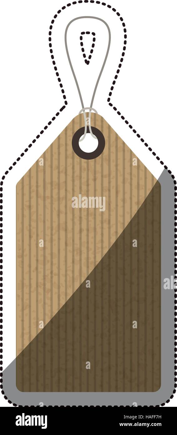 Paper hang label icon. Tag banner product and decoration theme ...