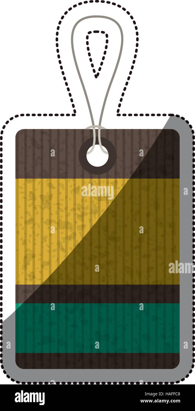 Paper hang label icon. Tag banner product and decoration theme ...