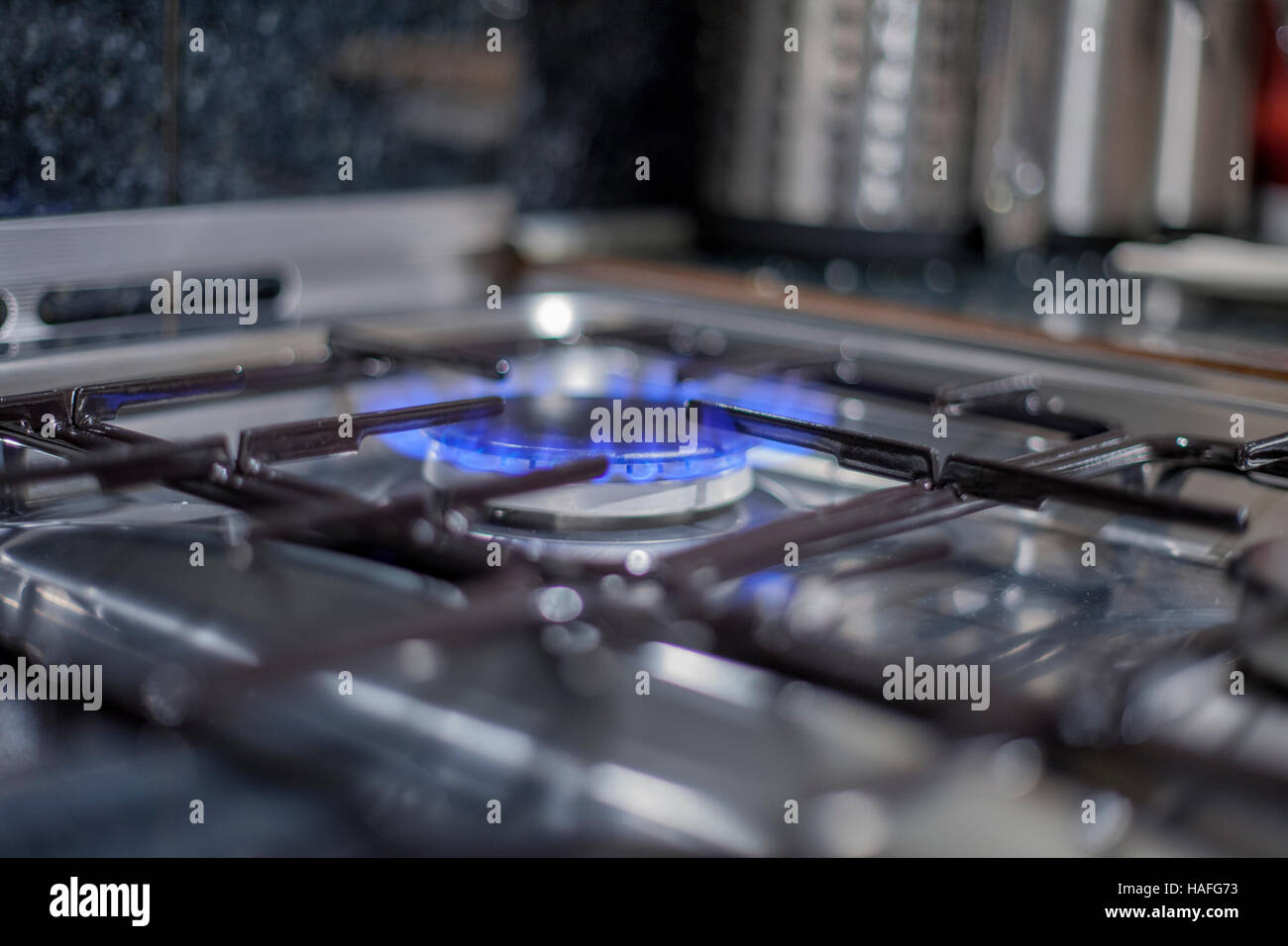 cooking on gas Stock Photo - Alamy