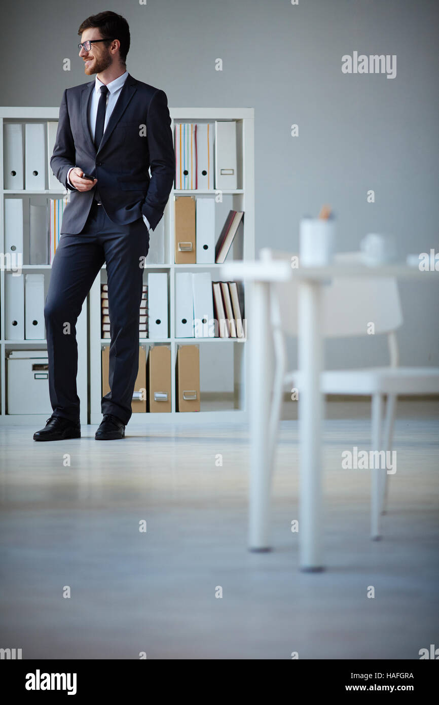 Elegant ceo working in office Stock Photo - Alamy