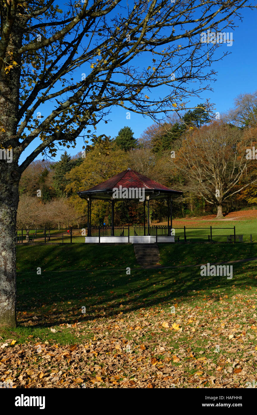The Bandstand, Pontypool Park, Torfaen, South Wales Stock Photo - Alamy
