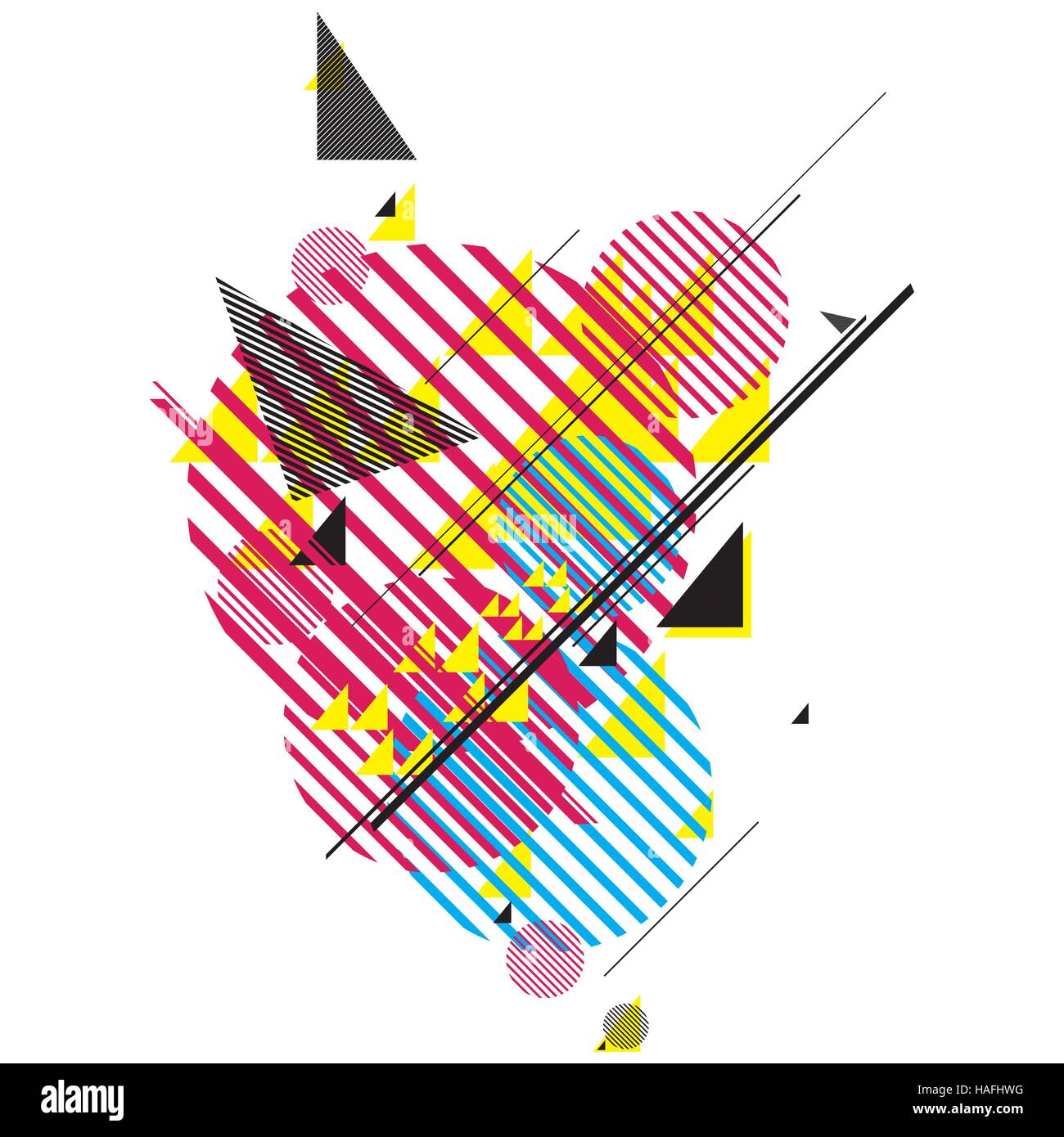 Yellow black dynamic background Cut Out Stock Images & Pictures - Alamy