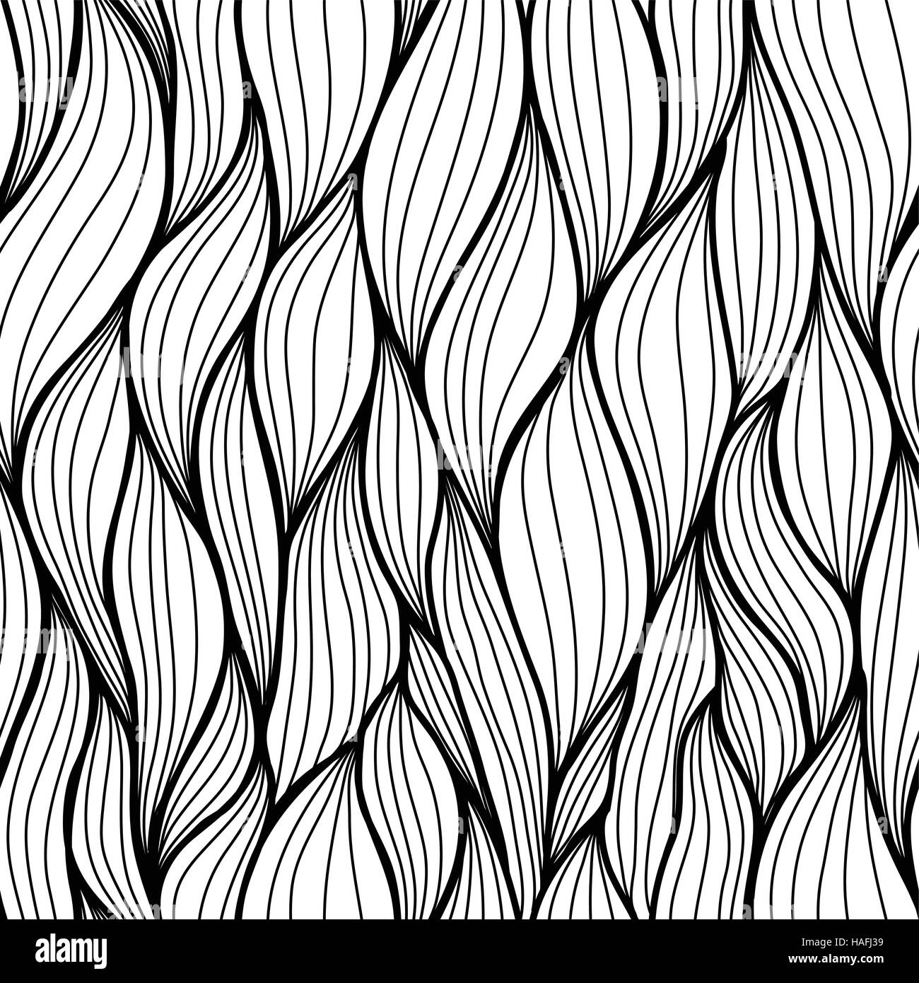 Black And White Asymmetrical Art