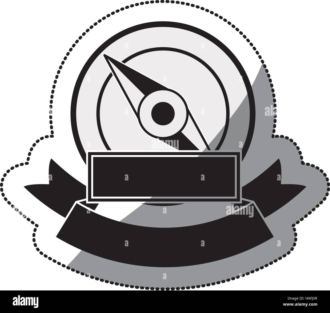 Compass icon. Instrument tool navigation location and object theme ...