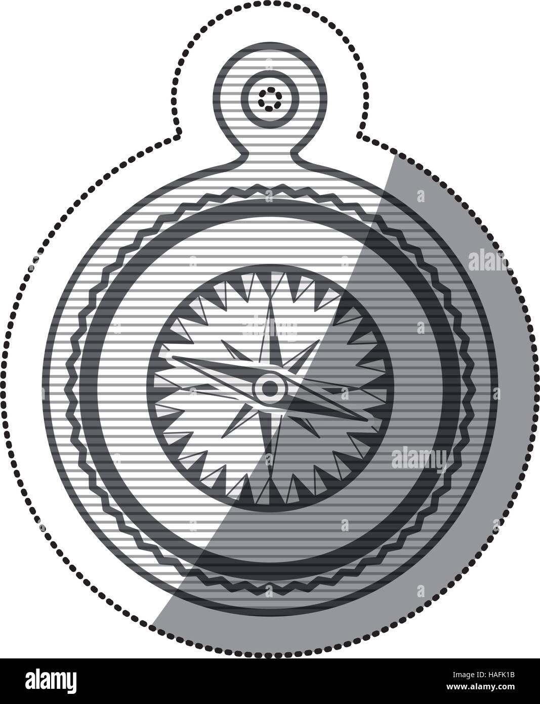 Compass icon. Instrument tool navigation location and object theme ...