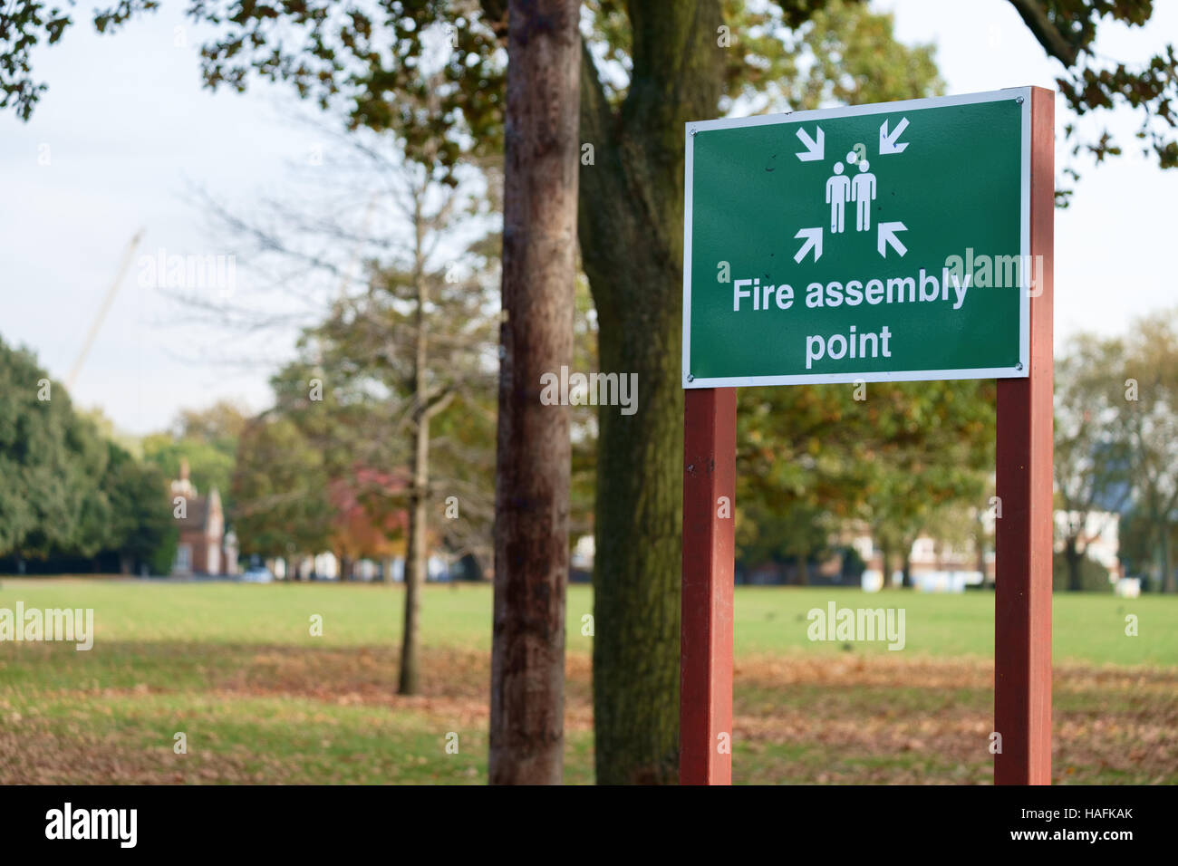 Fire Assembly Point Sign In Hi-res Stock Photography And, 48% OFF