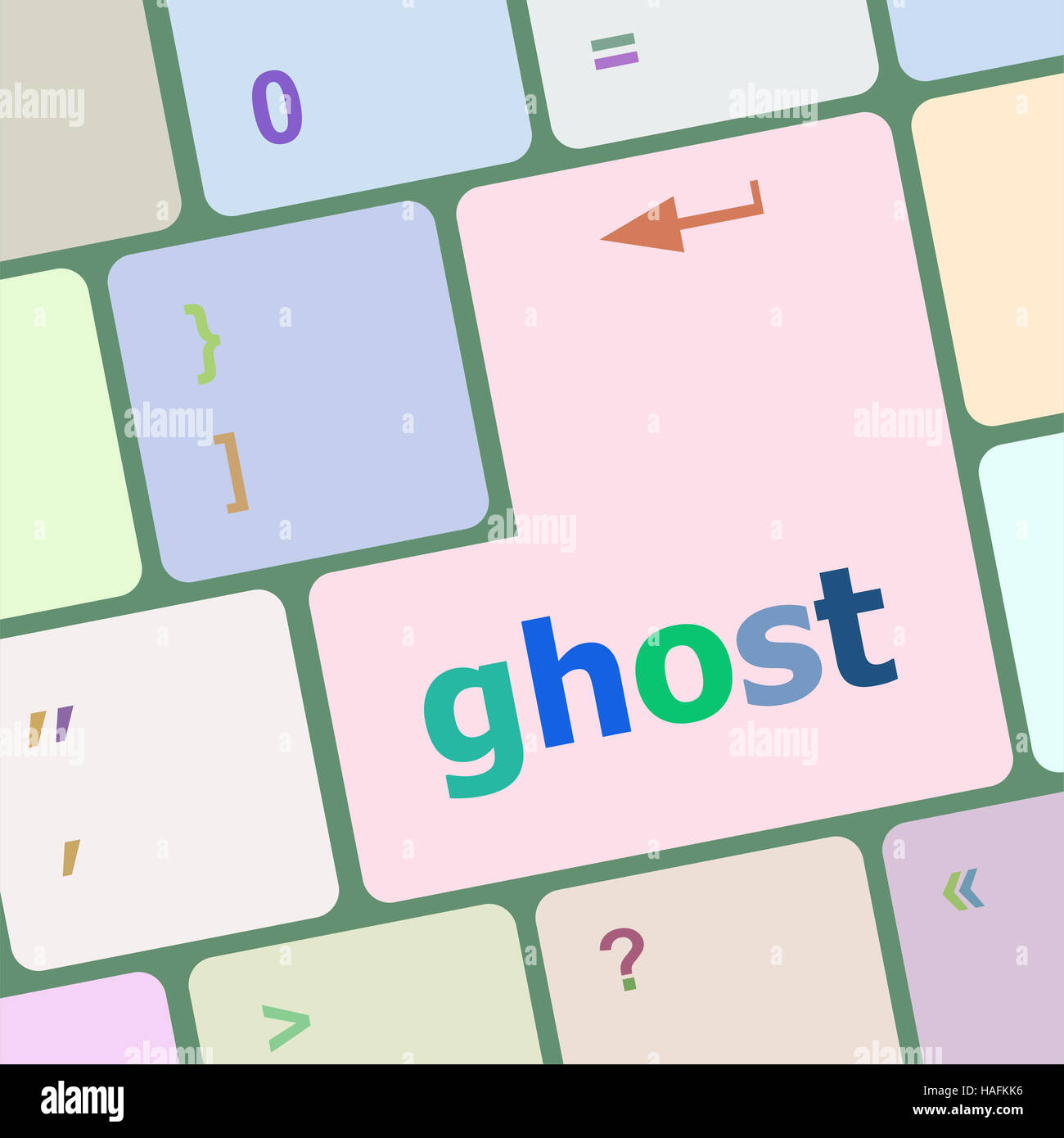 Ghost word hi-res stock photography and images - Alamy
