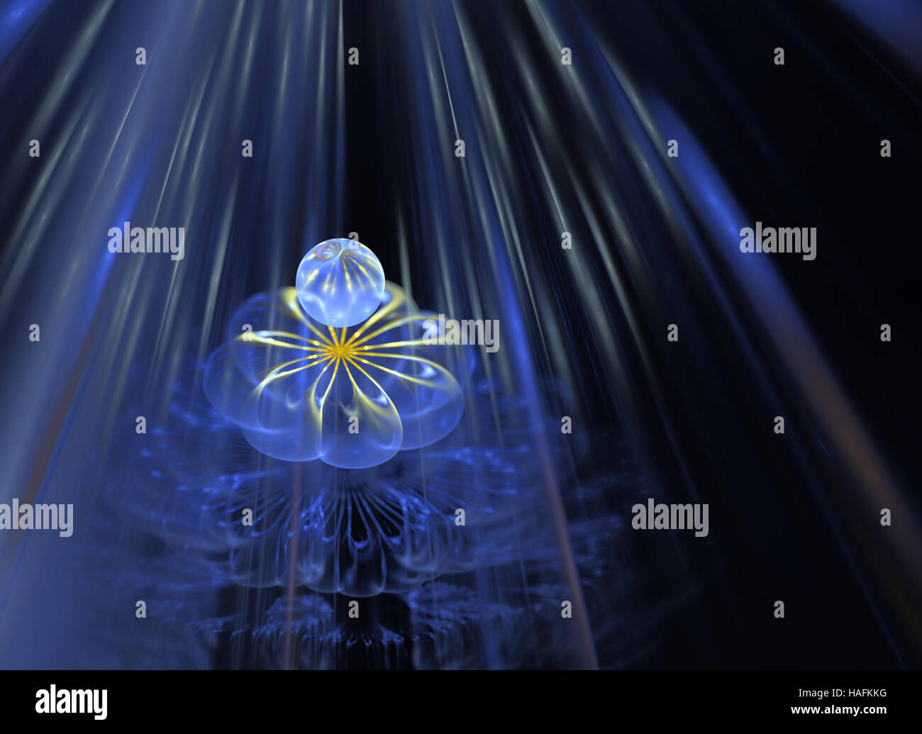 Technology pattern flower hi-res stock photography and images - Alamy