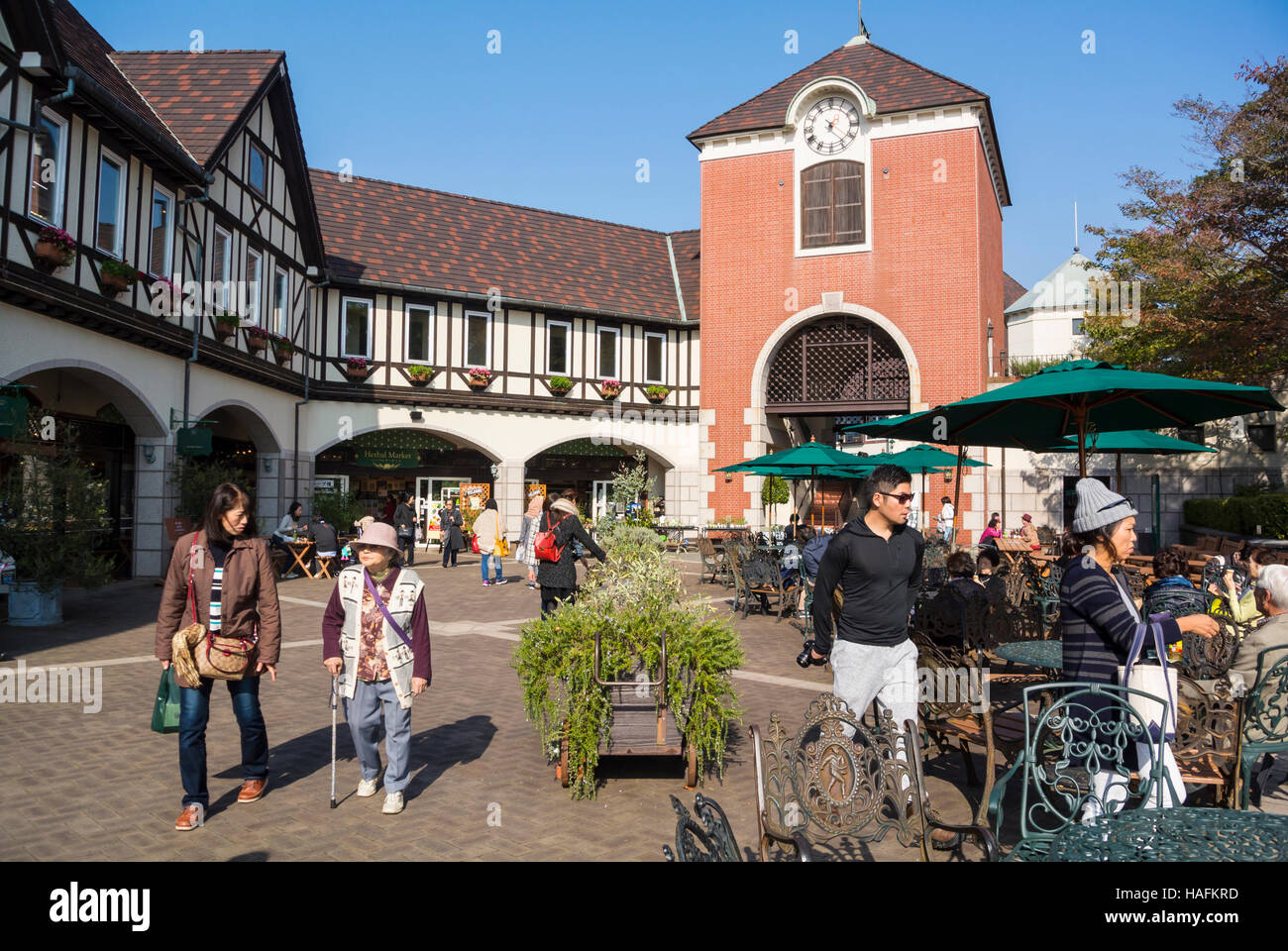 Nunobiki Herb Garden Kobe Hyogo Japan Stock Photo - Alamy