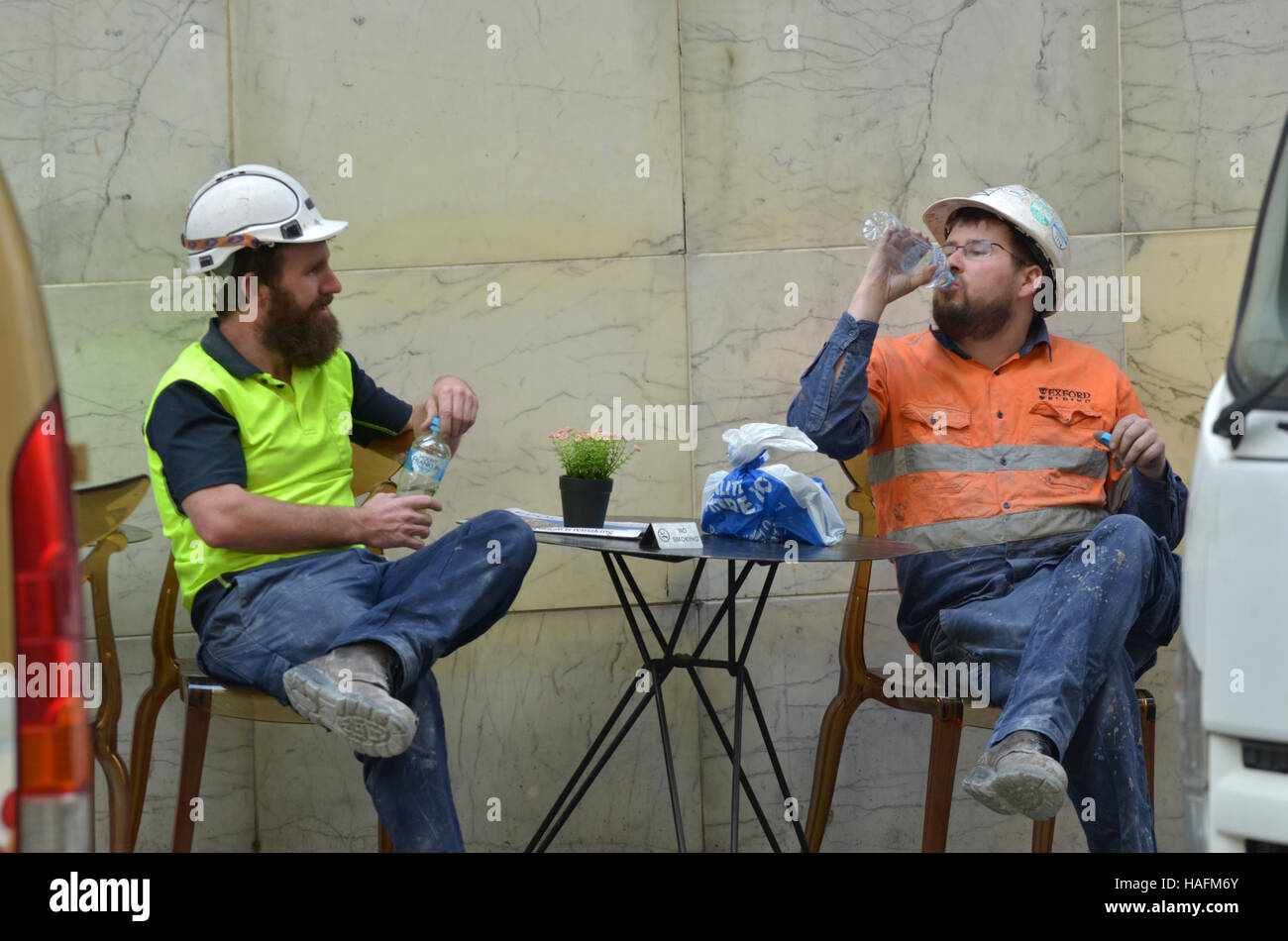 Australian Construction Workers Safety High Resolution Stock ...