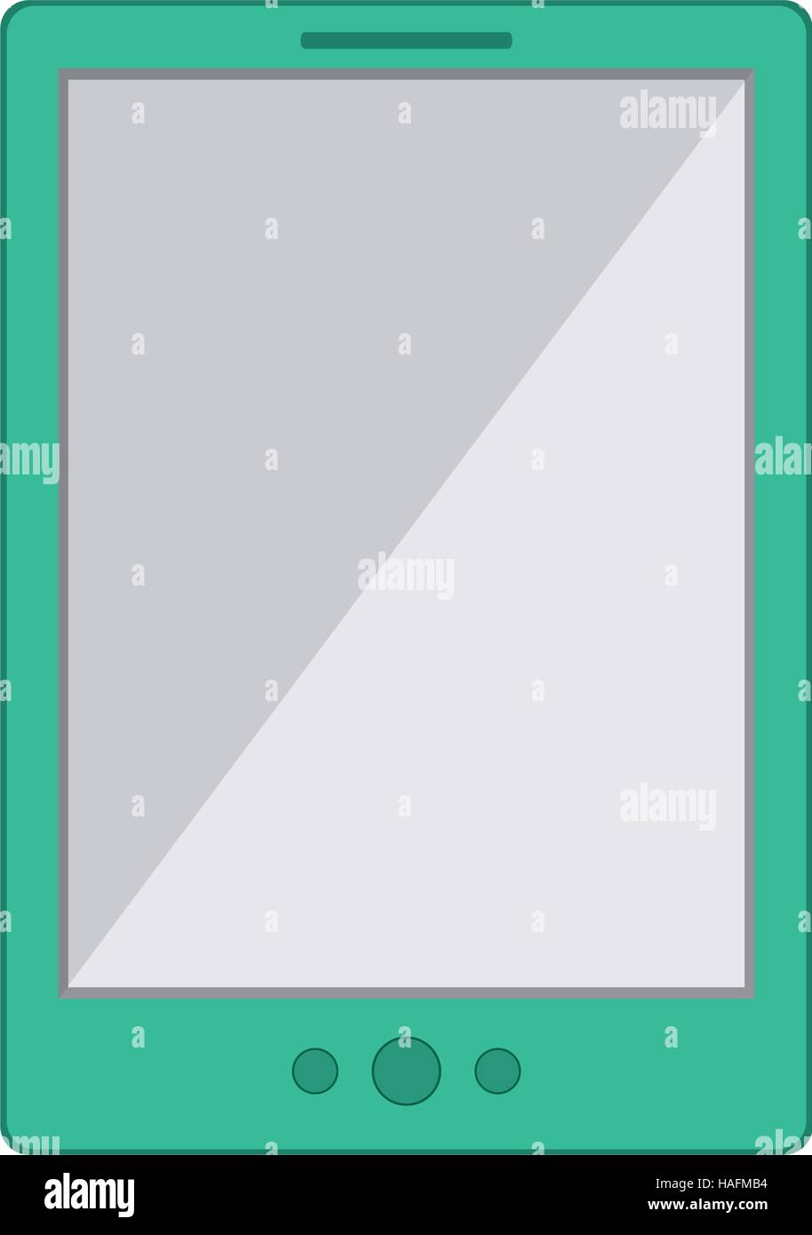 Tablet icon. Device gadget technology and electronic theme. Isolated ...