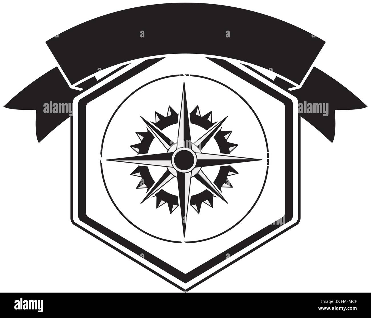 Compass icon. Instrument tool navigation location and object theme ...