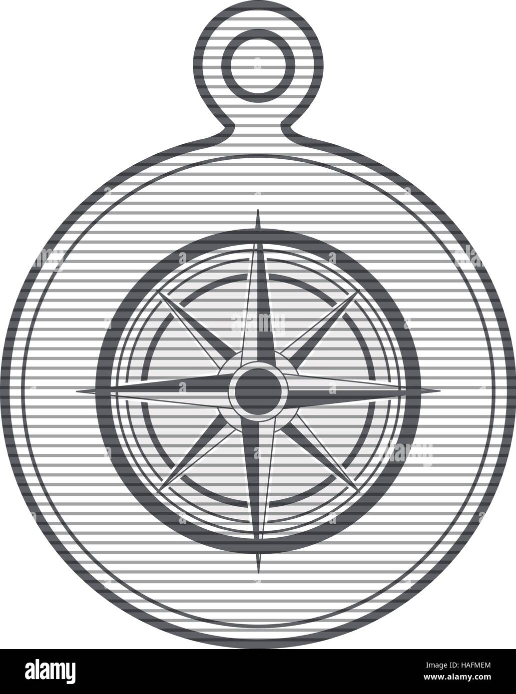 Compass icon. Instrument tool navigation location and object theme ...