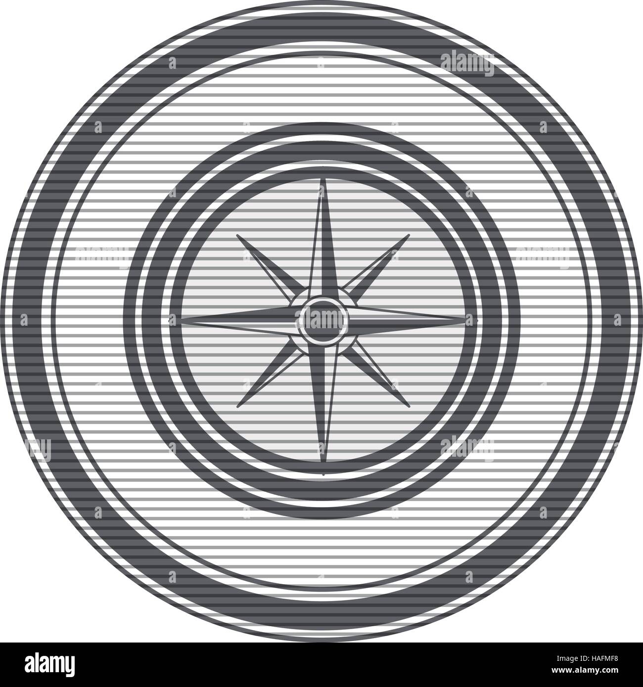 Compass icon. Instrument tool navigation location and object theme ...