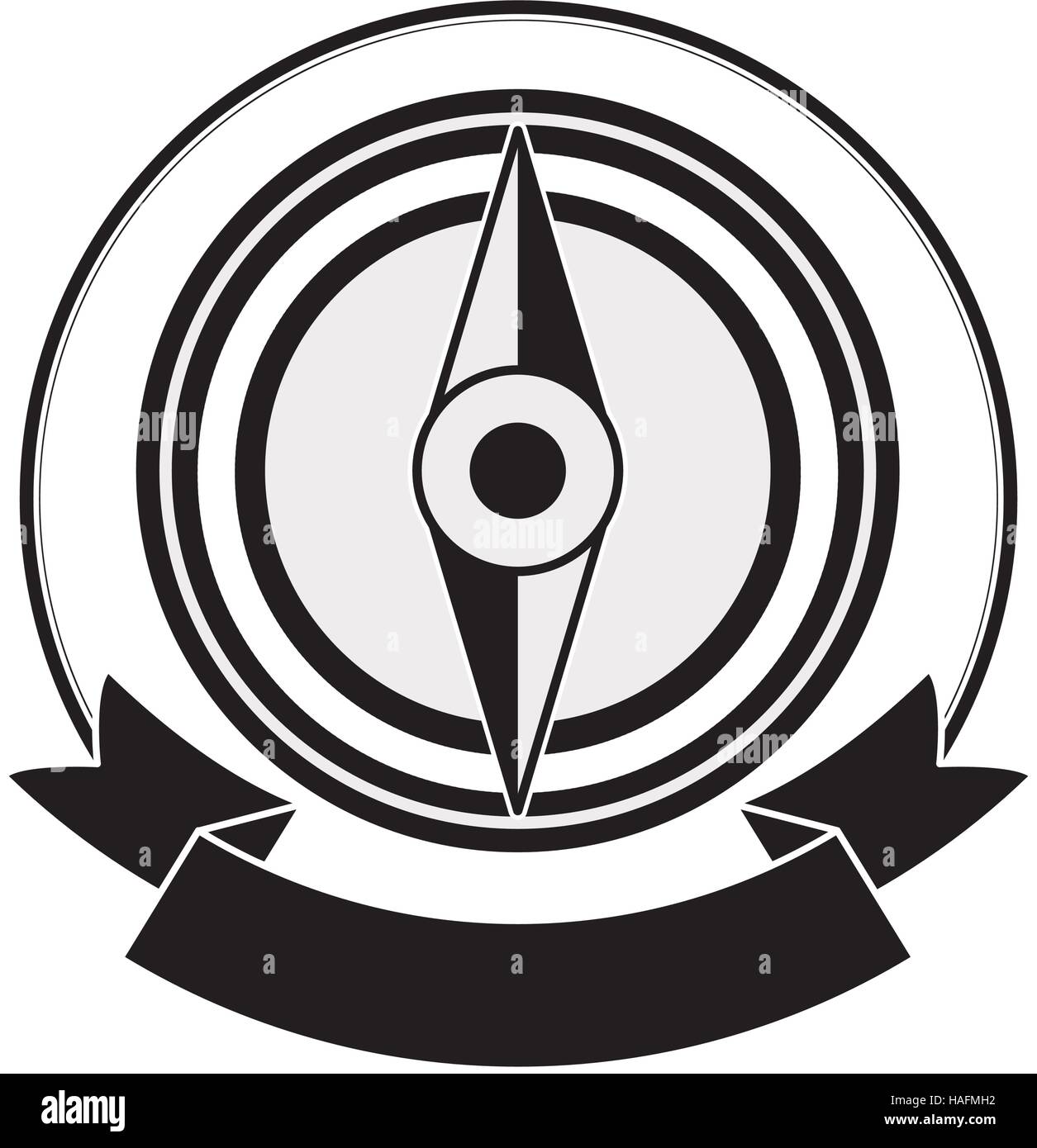 Compass icon. Instrument tool navigation location and object theme ...