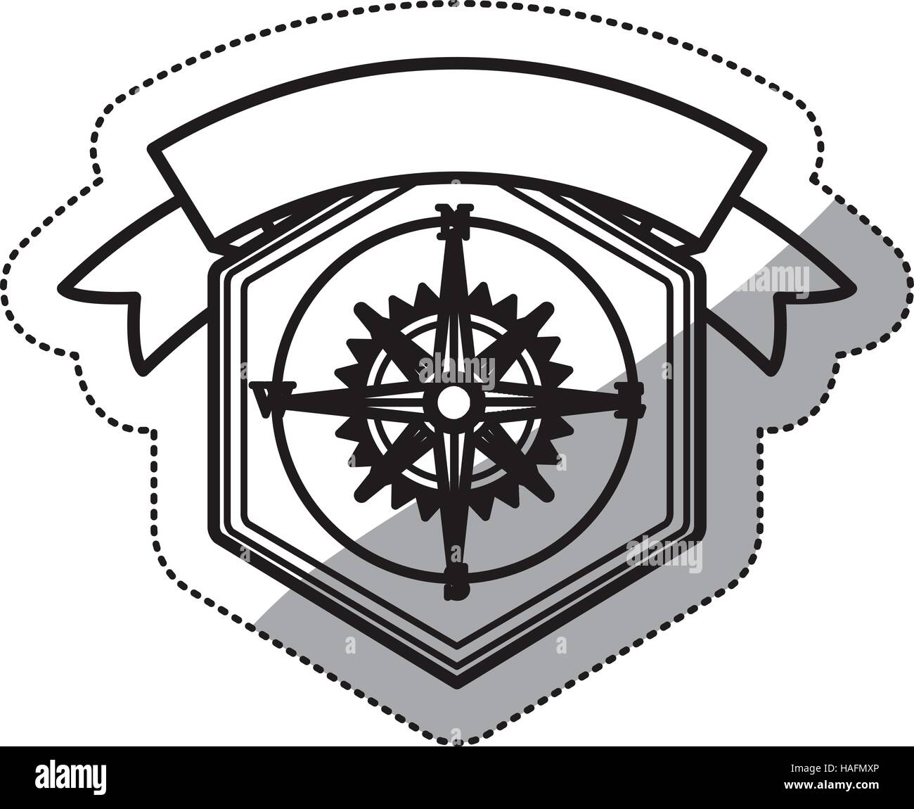 Compass icon. Instrument tool navigation location and object theme ...