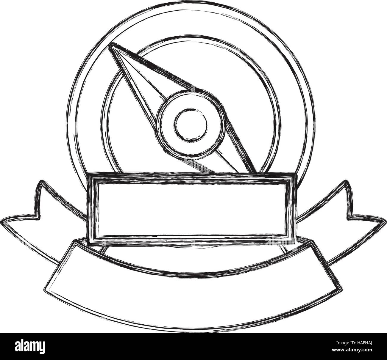 Compass icon. Instrument tool navigation location and object theme ...