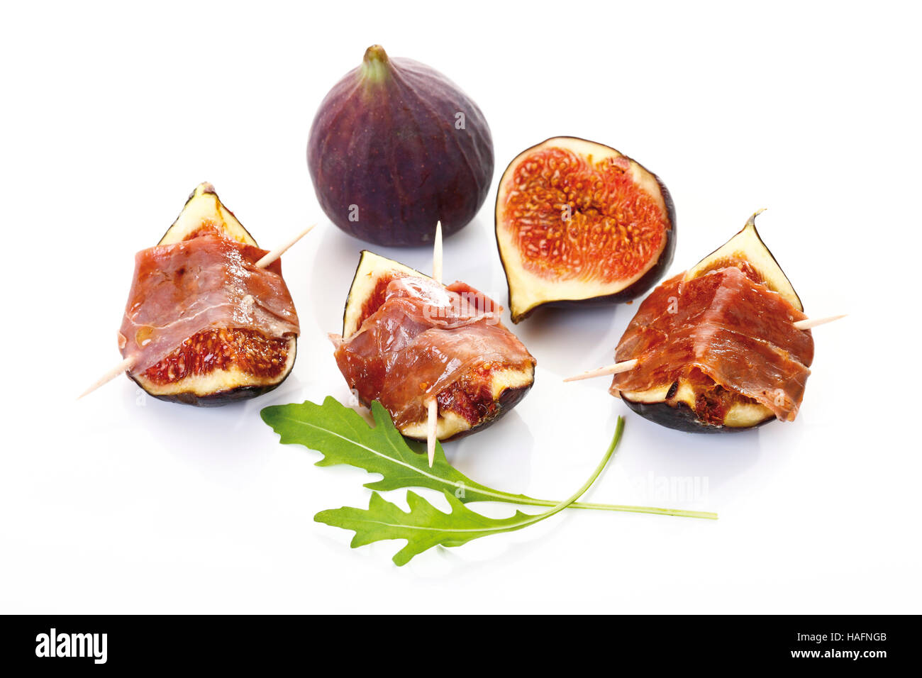 Sliced ham with figs hi-res stock photography and images - Alamy