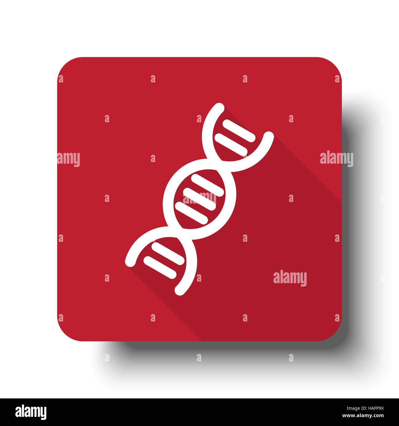 Dna strand abstract white background Cut Out Stock Images & Pictures ...