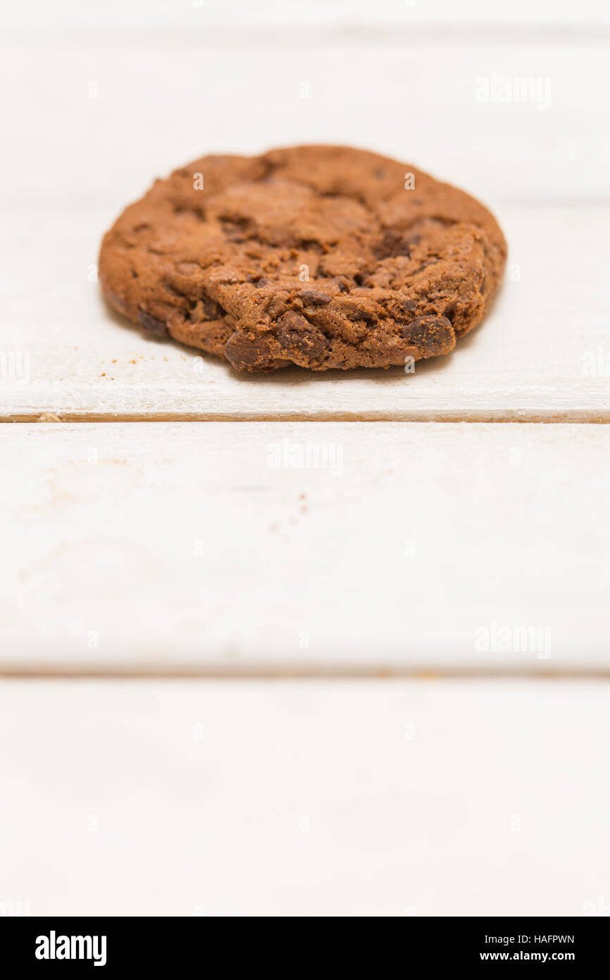 Close up view at chocolate cookie Stock Photo - Alamy