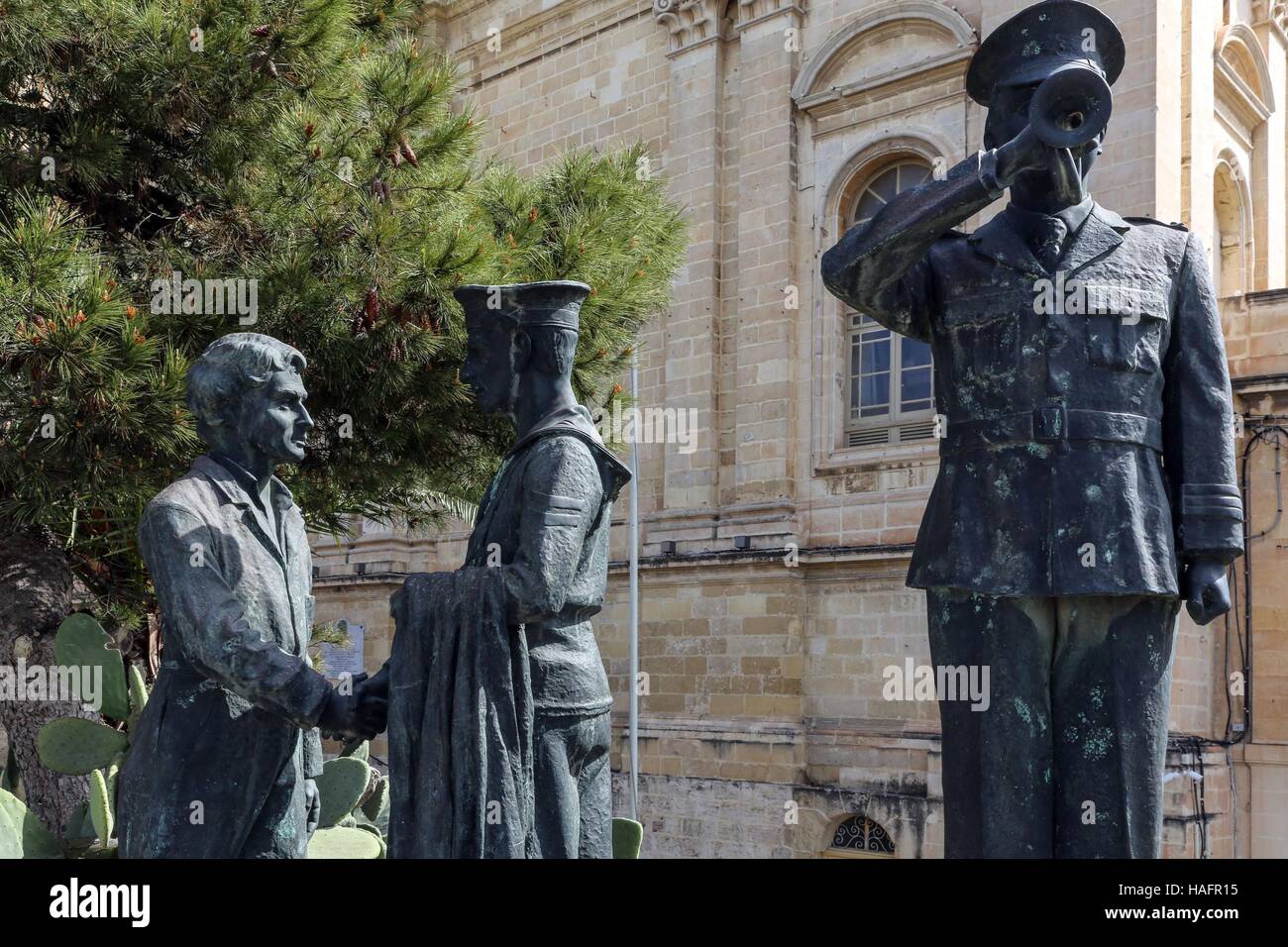Freedom monument malta hi-res stock photography and images - Alamy