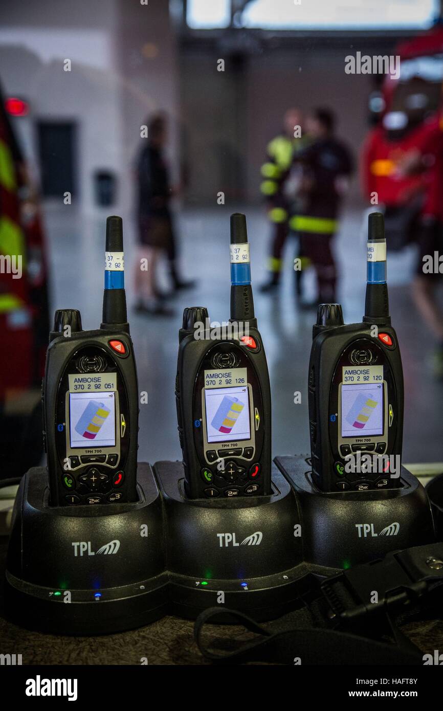 ILLUSTRATION FIRE DEPARTMENT COMMUNICATION Stock Photo - Alamy