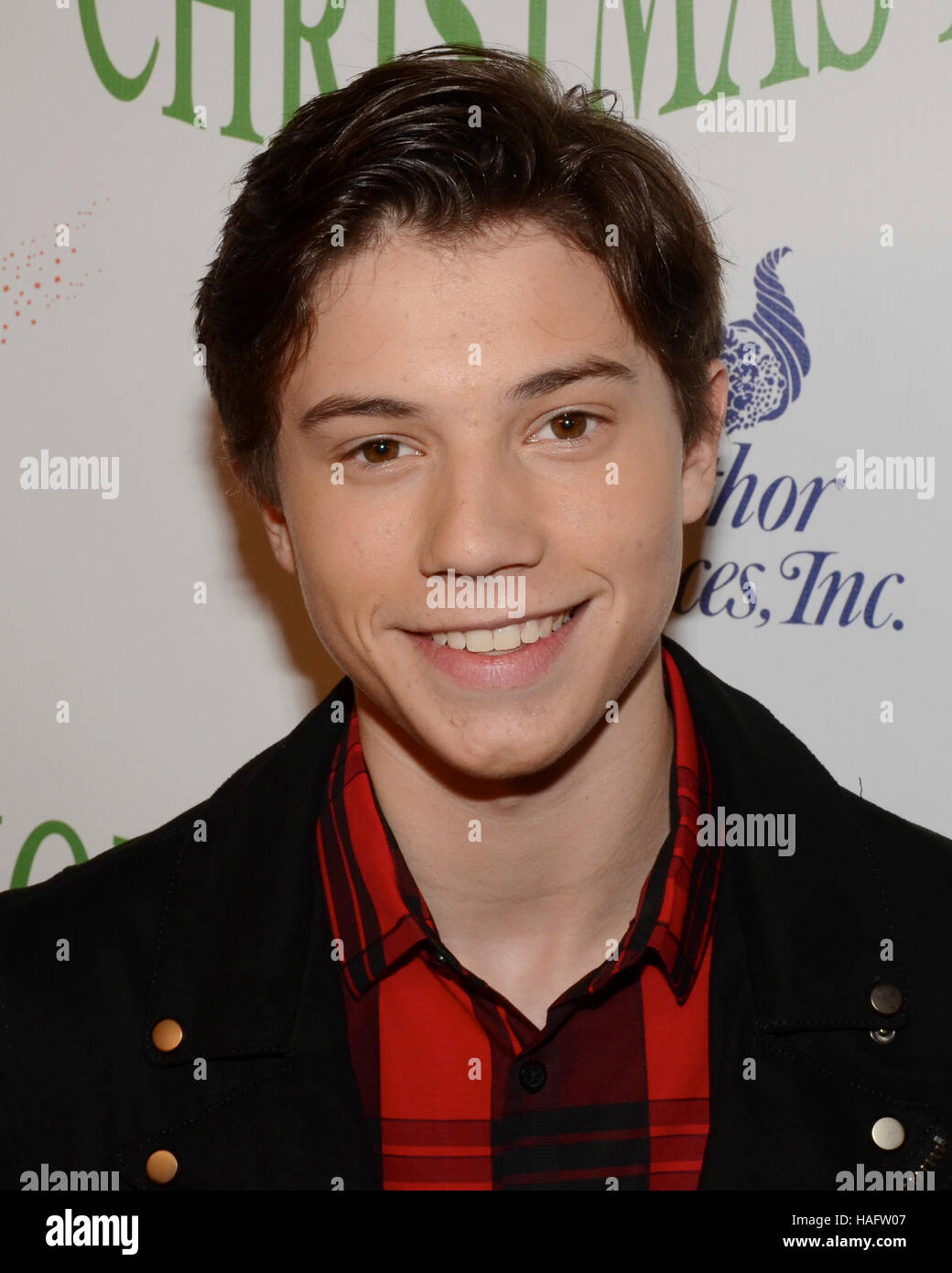 Anthony Turpel arrives at the 85th Annual Hollywood Christmas Parade in ...