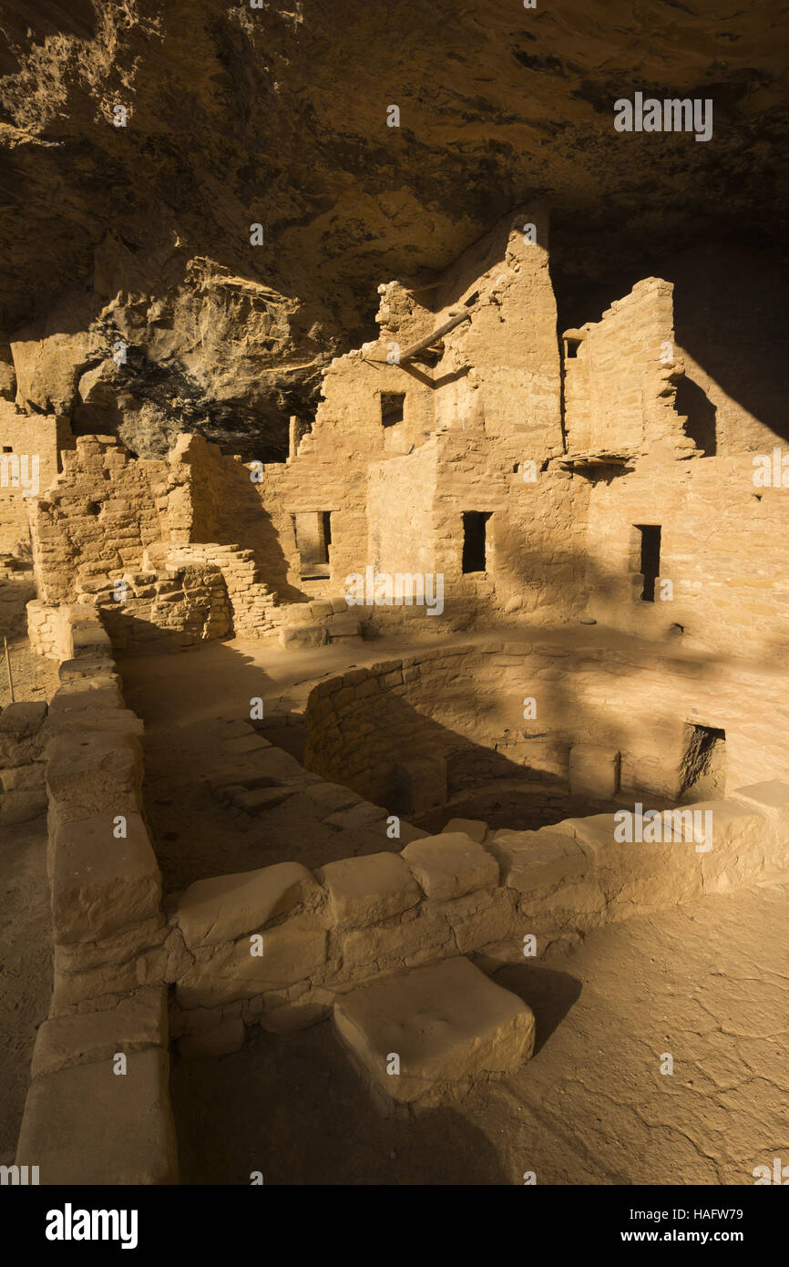 Colorado, Mesa Verde National Park, Spruce Tree House Stock Photo - Alamy
