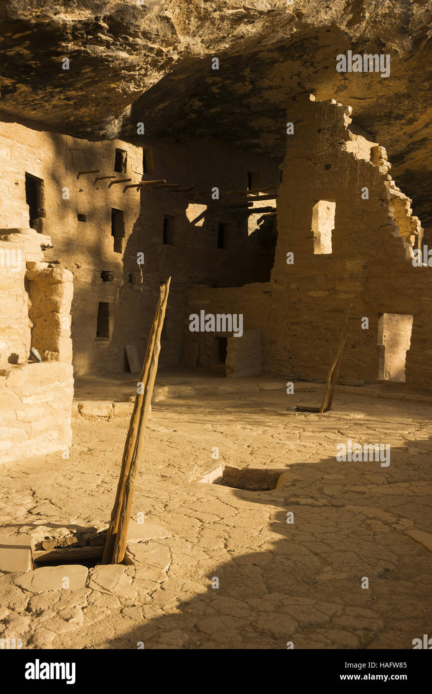 Colorado, Mesa Verde National Park, Spruce Tree House Stock Photo - Alamy