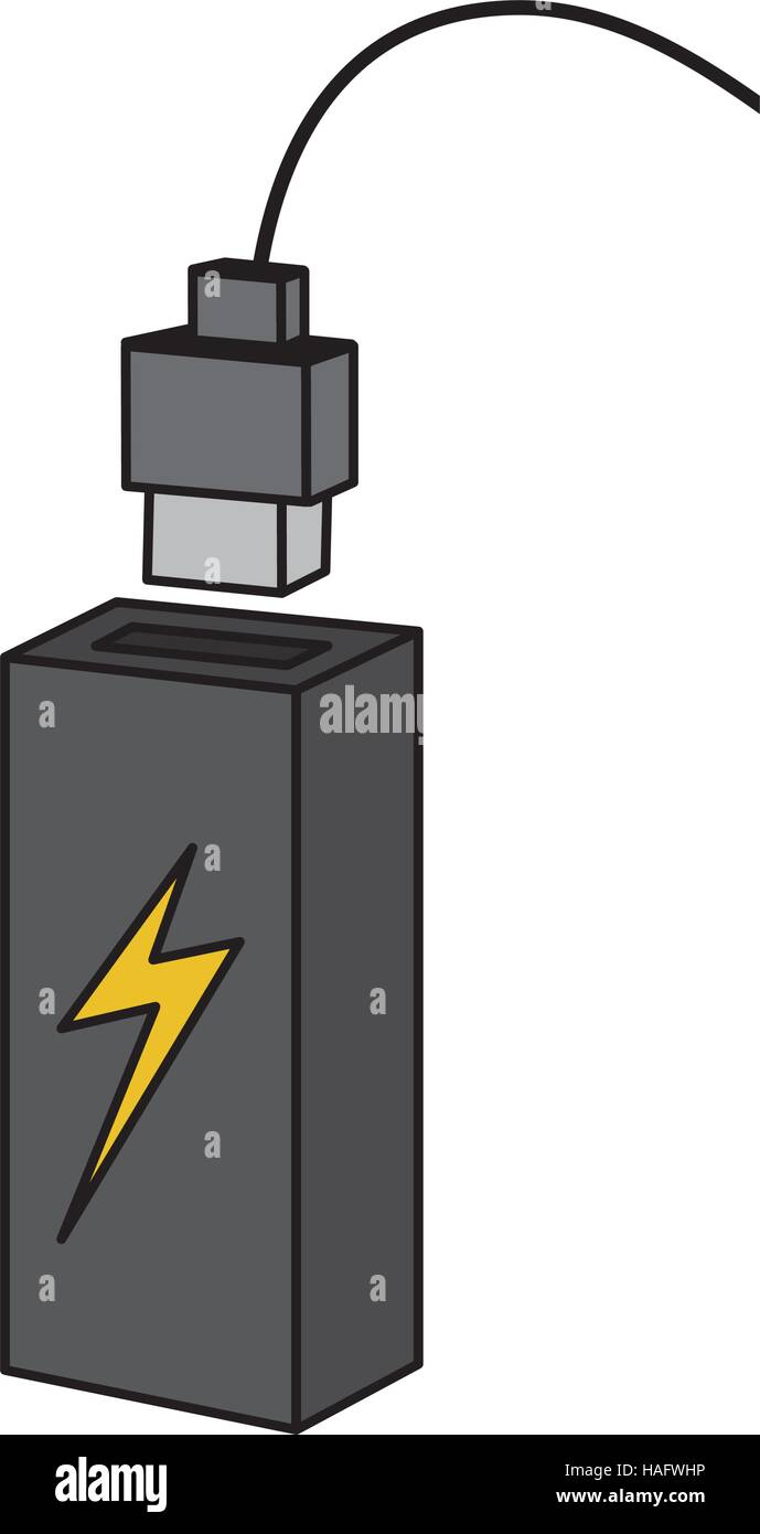 Battery Backup Stock Vector Images - Alamy