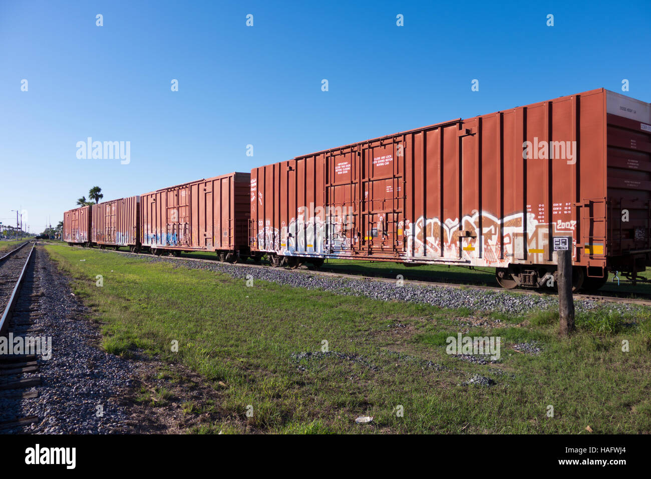 Rail cars texas hi-res stock photography and images - Alamy